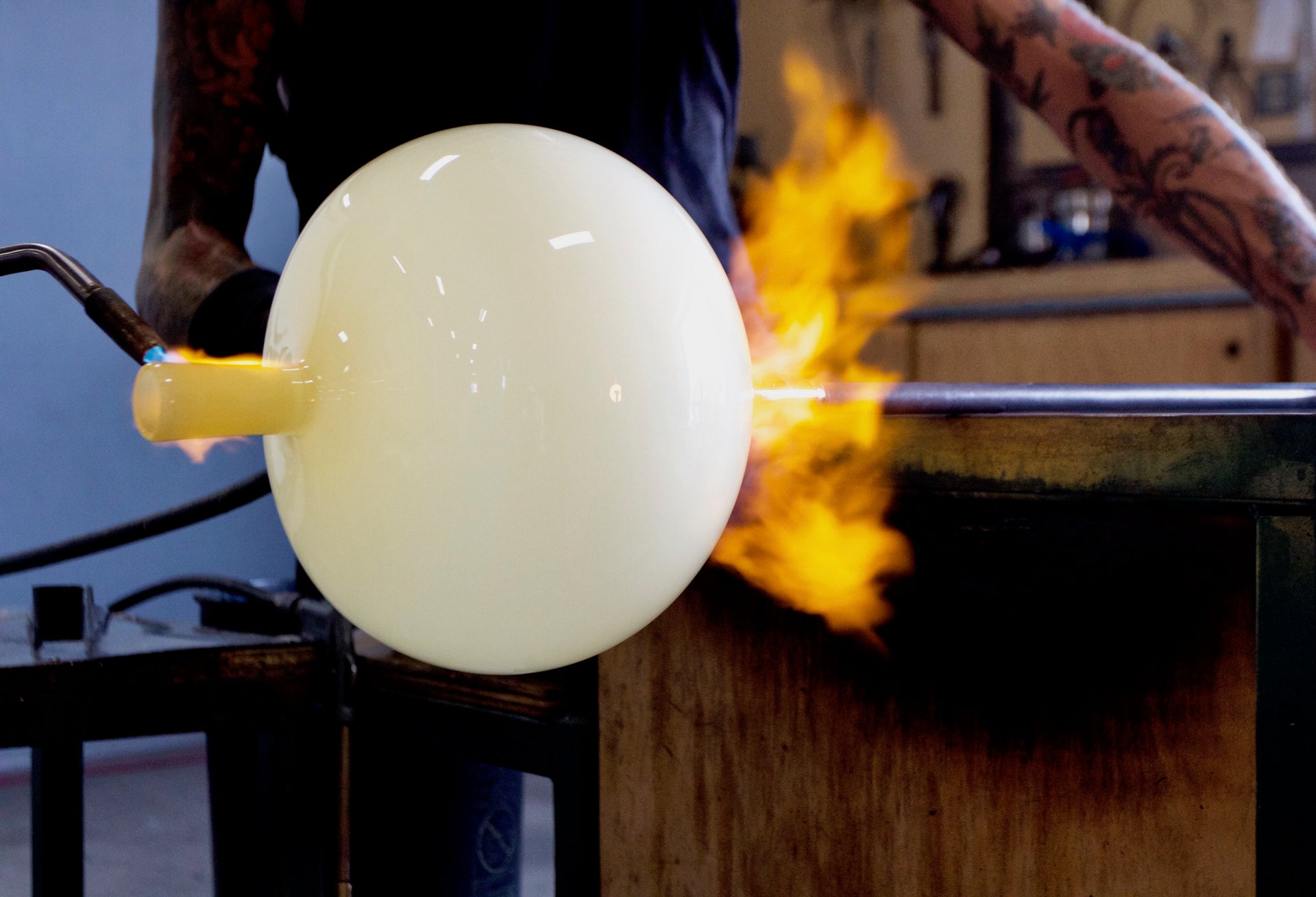 Joe Cariati Glassware Process